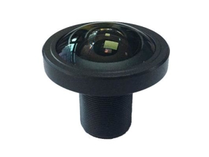 CS mount 190 degree fisheye lens 2.5mm 8mp F1.6 lens