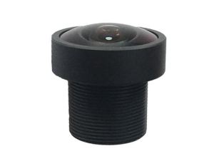 CS mount 190 degree fisheye lens 2.5mm 8mp F1.6 lens